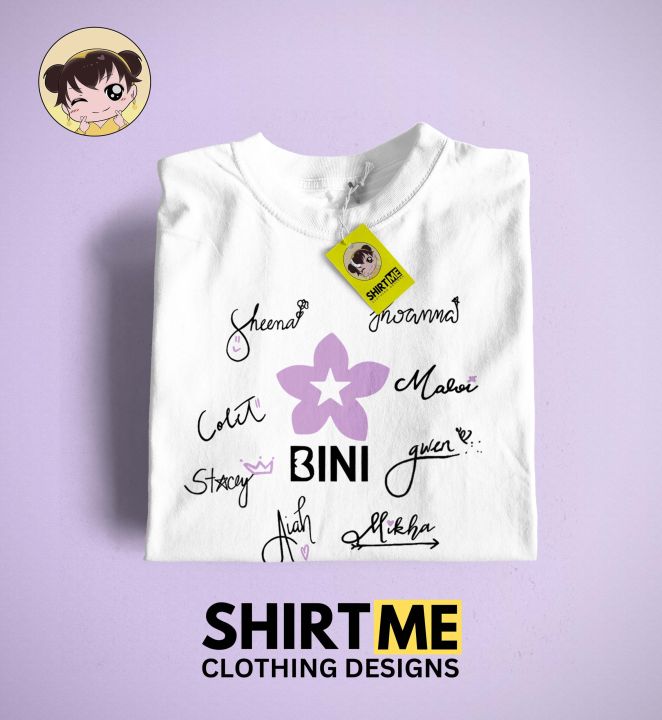 BINI Signature Autograph Shirt | Lazada PH