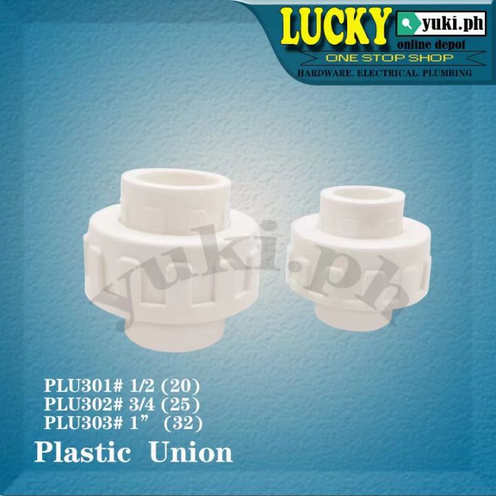 PPR PLASTIC UNION PIPE FITTINGS (PLU301(20)/PLU302(25)/PLU303(32) | Lazada PH