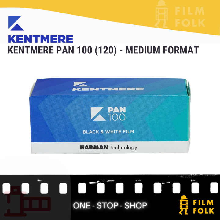 KENTMERE PAN100 (120) - MEDIUM FORMAT - BLACK AND WHITE FILM | Lazada