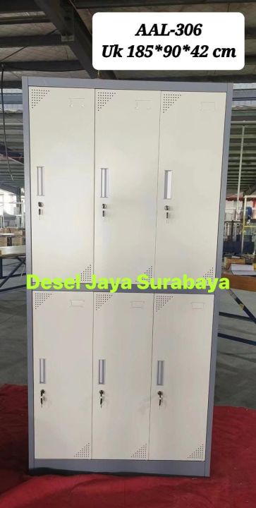 Loker Besi 6 Pintu / Loker Besi / Loker Sekolah / Loker Karyawan / Locker Besi / Locker 6 Pintu ...