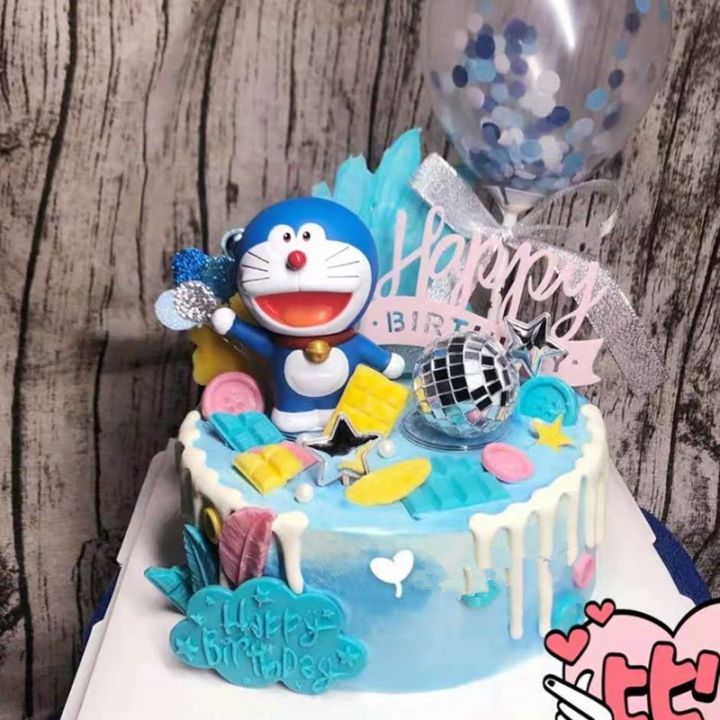 Doraemon Toy Topper Cake Decoration toys toppers | Lazada PH