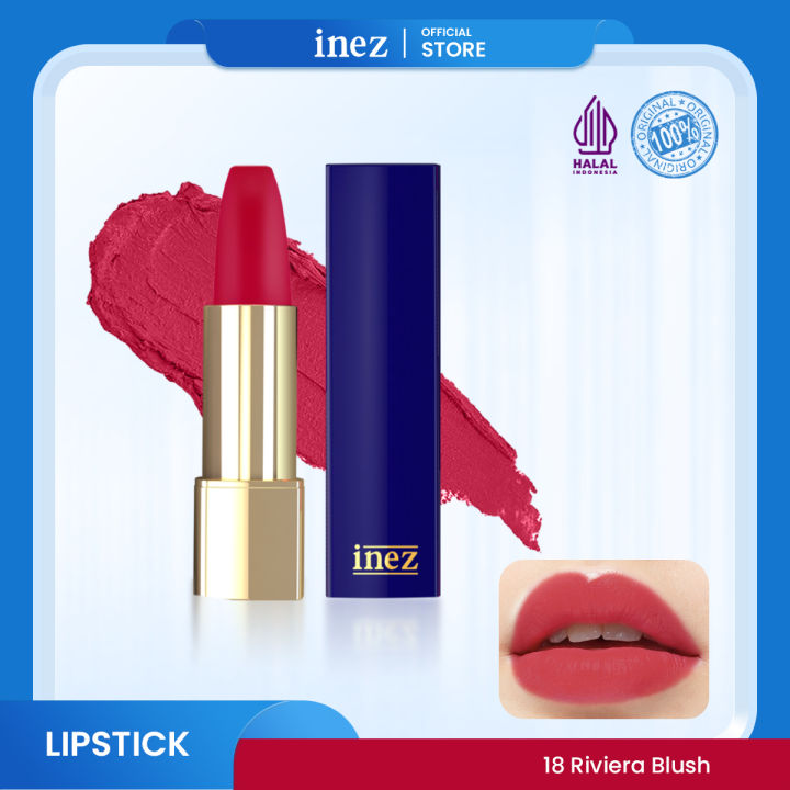 Inez Color Contour Plus Lipstick 29 Pilihan Warna (1) New Case | Lazada ...