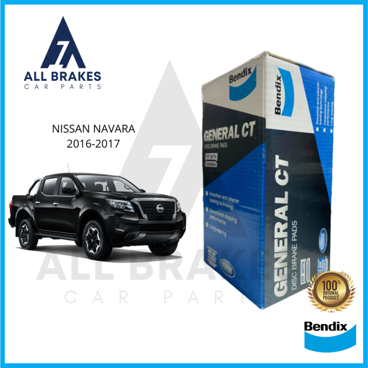Bendix Brake Pad Front for Nissan NAVARA NP300, TERRA 2015-2022 (DB-2374 GCT) | Lazada PH