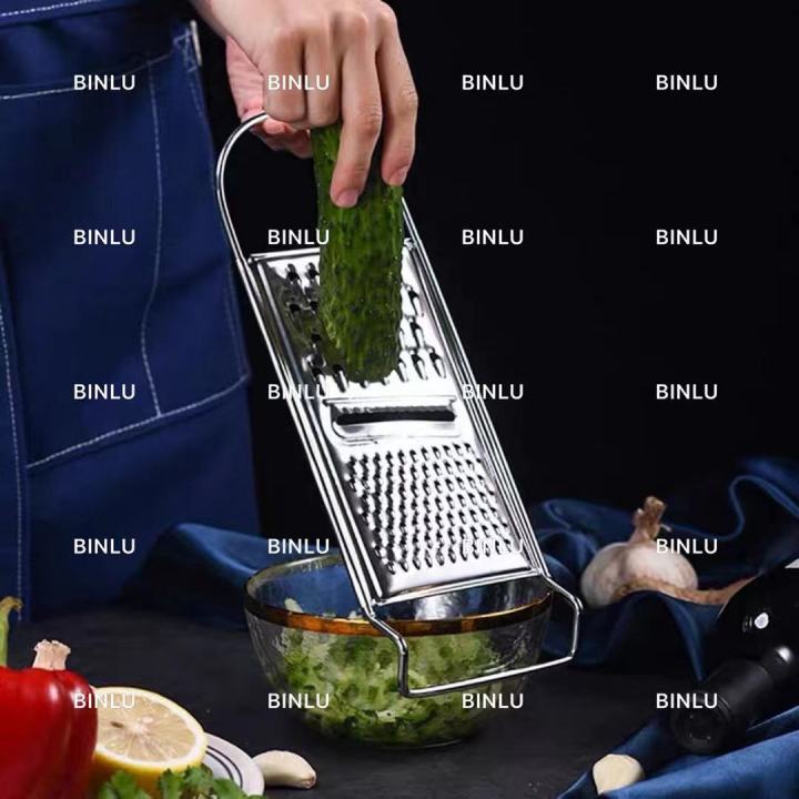 3in1 stainless steel sharp food grater,cutter chopper,slicer,scrape ...