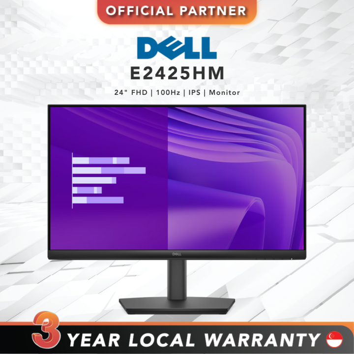 DELL Pro E2425HM | 24" FHD | 100Hz | IPS | Monitor | Lazada Singapore