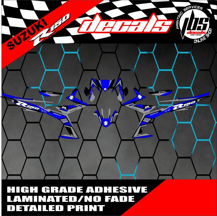 RAIDER 150 FI DECALS STICKER | Lazada PH