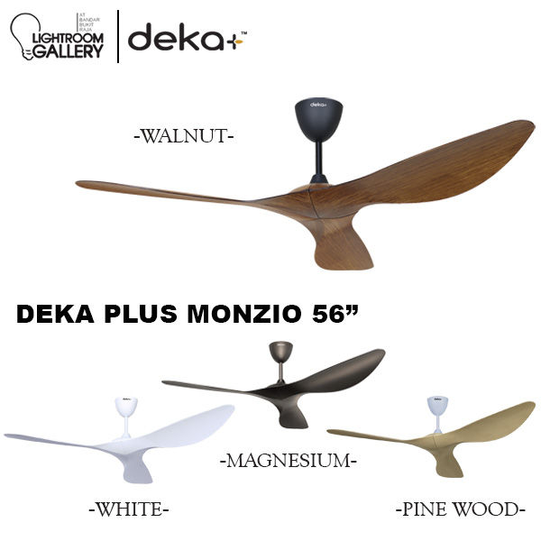 DEKA Plus MONZIO 56inch 3 Blades DC Motor Ceiling Fan 24 Speeds | Lazada