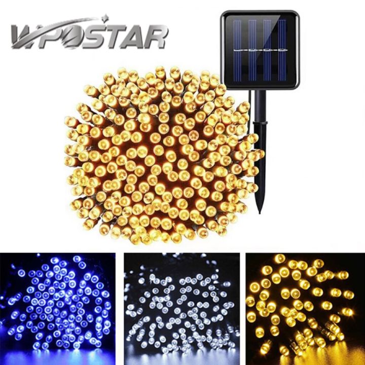 Solar Fairy String Light Waterproof 8Modes LED 10M 12M Christmas Light ...