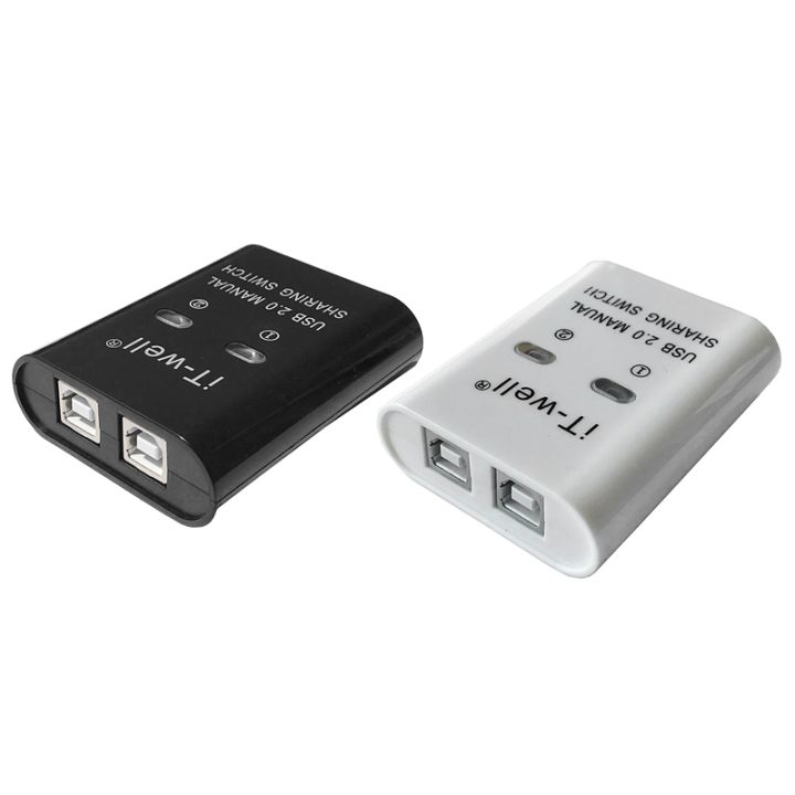 USB Printer Sharing Device, 2 in 1 Out Printer Sharing Device, 2-Port ...