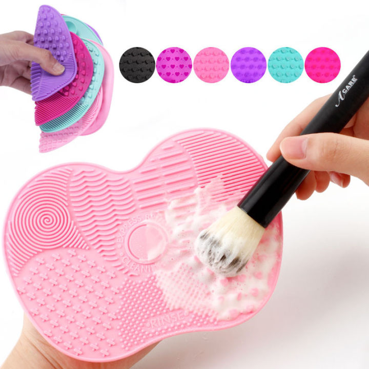 Silicone cosmetic washing brush gel cleaning pad cleaning pad washing ...