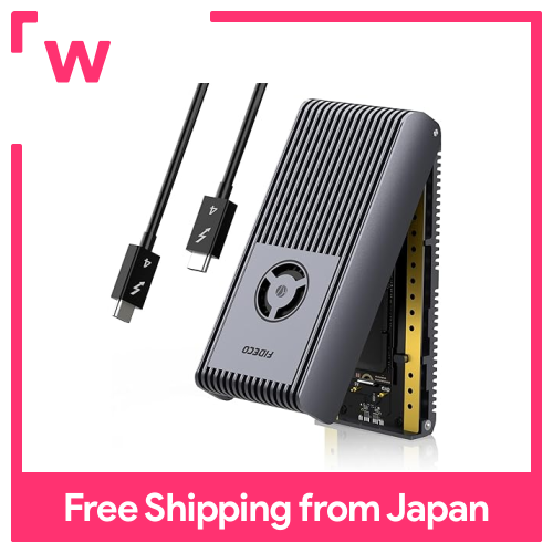 FIDECO 40Gbps M.2 NVMe Enclosure M.2 SSD External Case Ultra-fast USB4 ...