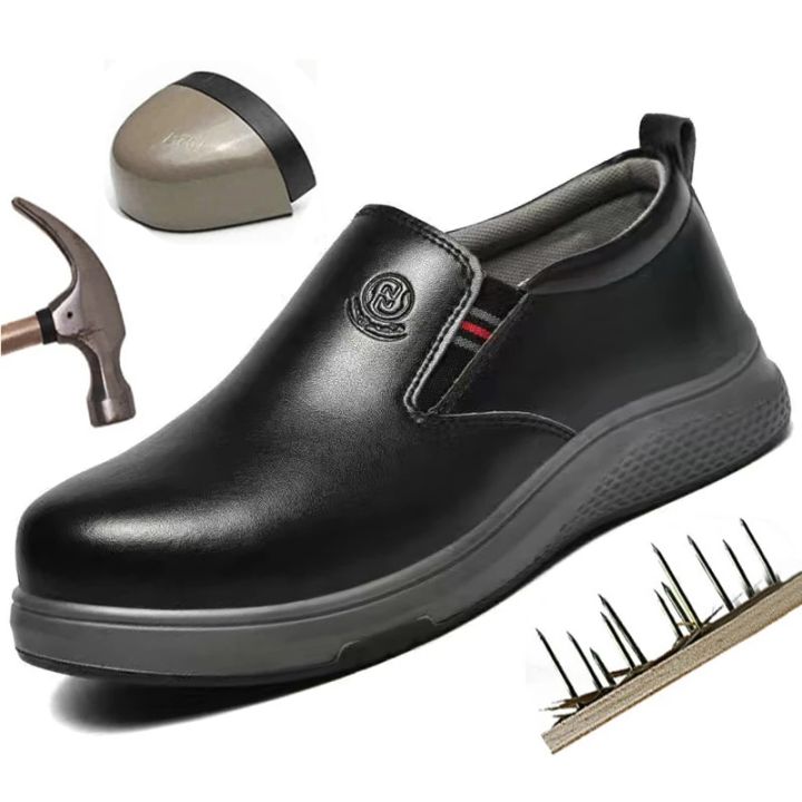 New Men Indestructible Safety Shoes Anti-smashing Anti-piercing Work ...