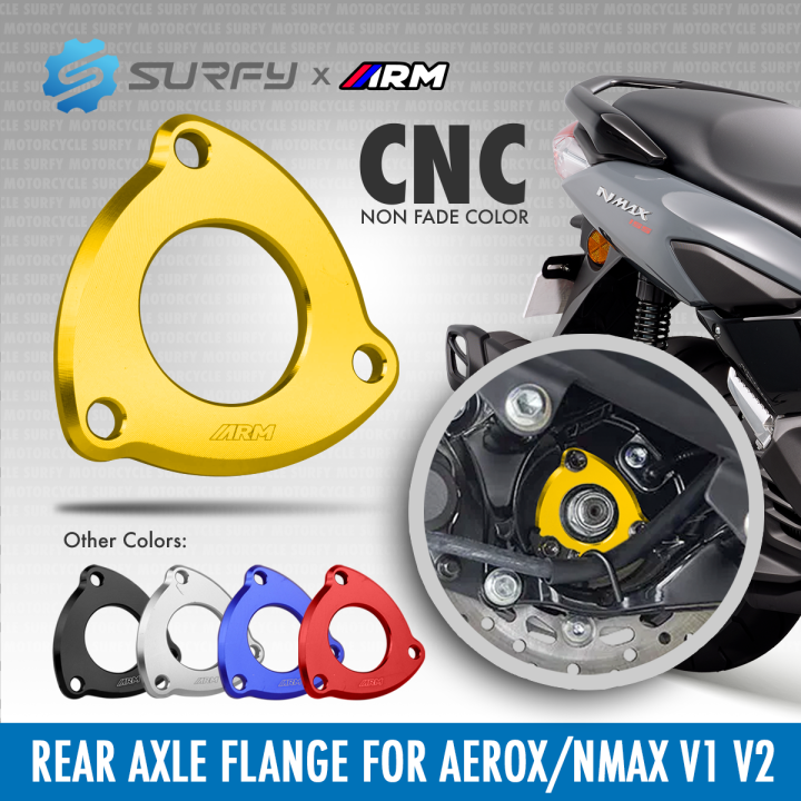 Arm Axle Wheel Bearing Holder For Nmax Aerox v1&v2 Aluminum Alloy 5mm ...
