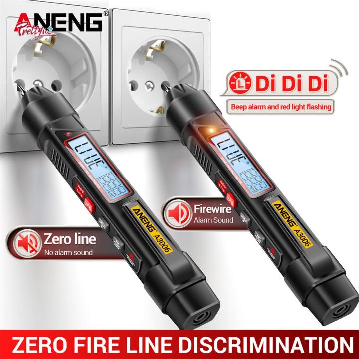Prettyia A3006 Pen Type Multimeter Ohm Hertz Zero Digital Display ...