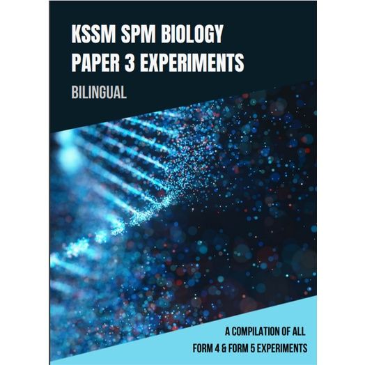 KSSM SPM Biology Paper 3 Experiments Book | Score A+ for SPM | Lazada