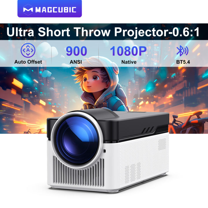 Magcubic Ultra Short Throw HY450 Projector 900ANSI 8K 1080p Allwinner ...