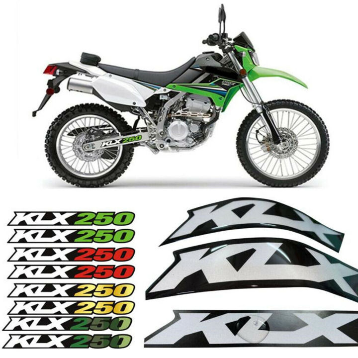Motorcycle Decorate S Accessories Decals For KAWASAKI KLX 250 KLX250R ...
