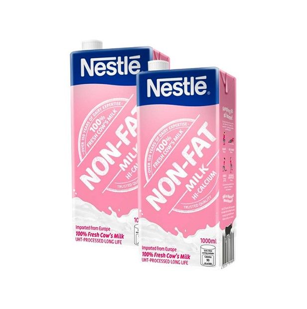 NESTLÉ Non Fat UHT Milk 1L - Pack of 2 | Lazada PH