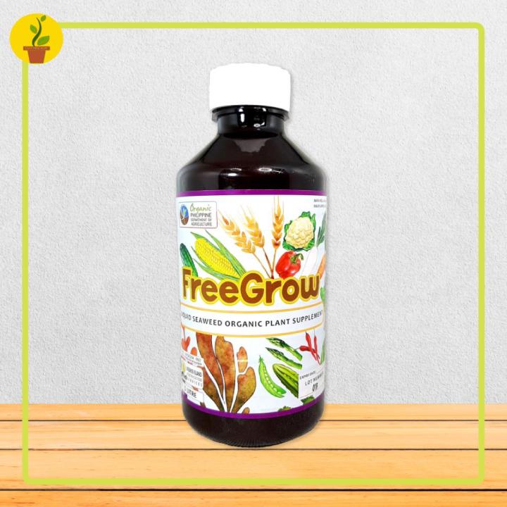 Freegrow Organic Seaweed Fertilizer [1,000 ML.] - By: Cultivera.Agri | Lazada PH