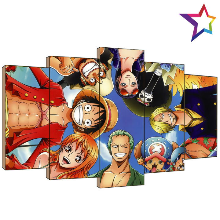 ONE PIECE Anime Wallpaper Stickers Set of 5 Pieces HD Pictures Posters ...