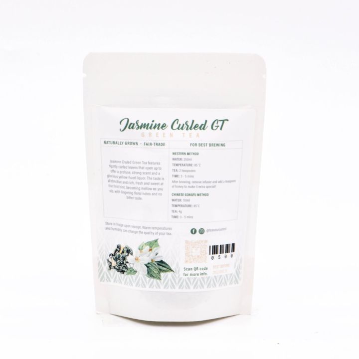 Jasmine Curled Green Tea | Green Tea | Low Caffeine | Tea Source MNL ...