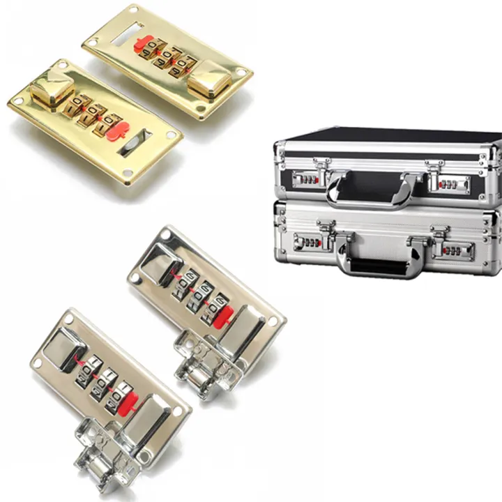 Case Combination Lock Travel Case Lock Aluminum Case Pair Lock Wooden ...