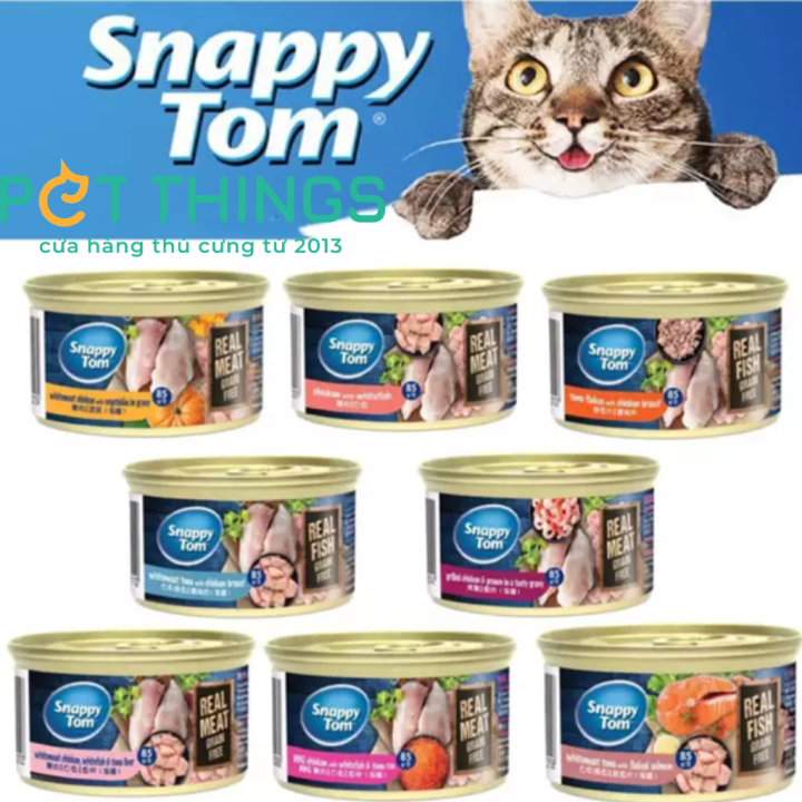 Snappy Tom Pate lon cho mèo 85g | Lazada.vn