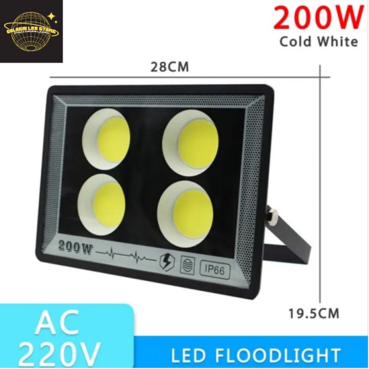 LAMPU SOROT LED COB 200W PUTIH / LAMPU TEMBAK LED 200 WATT | Lazada ...