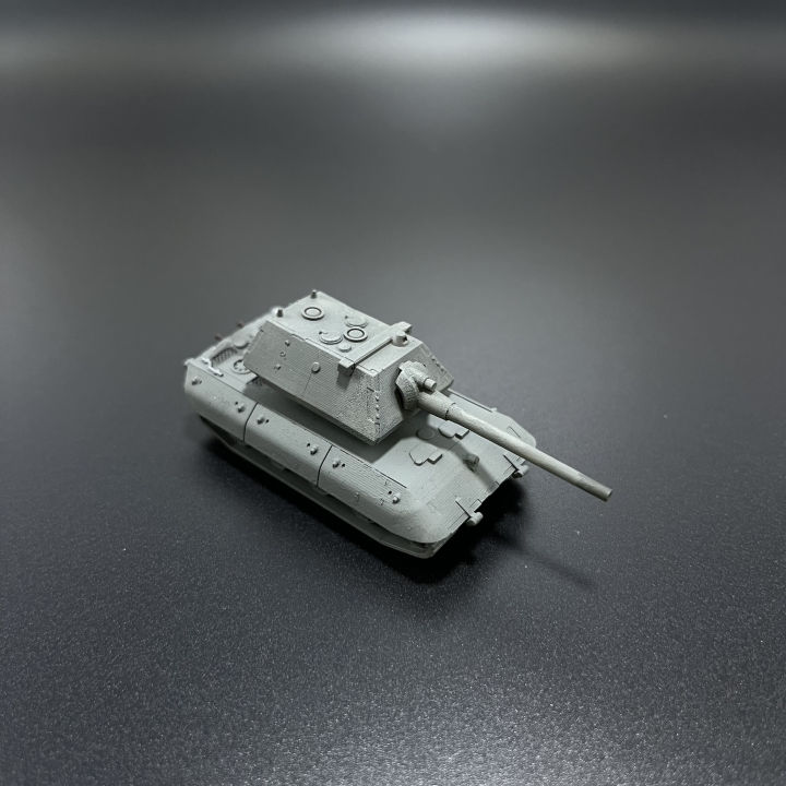 E-100 heavy tank 1: 144 scale tank model World War II tank model main ...