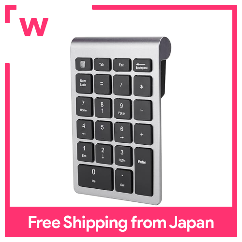 Wireless numeric keypad, 22-key mini numeric keypad, financial ...