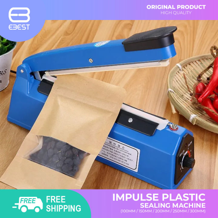 Impulse Sealer Machine Plastic Bag Heat Sealing Machine 100mm 150mm ...