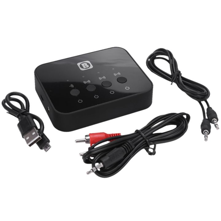 Bw-107 Bluetooth 4.0 Stereo Audio Transmitter Splitter Adapter Music ...