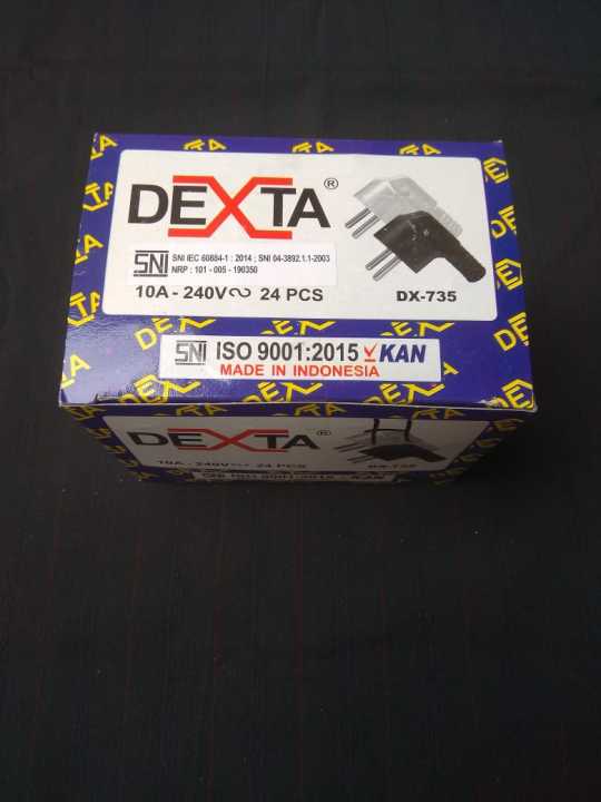 DEXTA Steker Arde L (bengkok) 638 Hitam (1 kotak isi 24 pcs) | Lazada ...