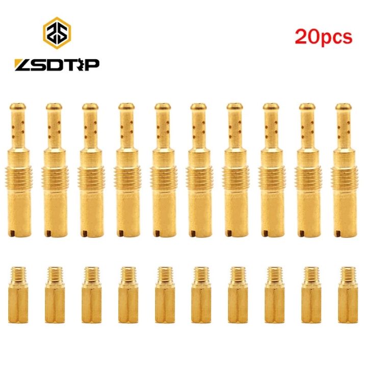 ZSDTRP 20pcs/set Carburetor Main/Pilot Jet Vice Injector Nozzle For PWK ...