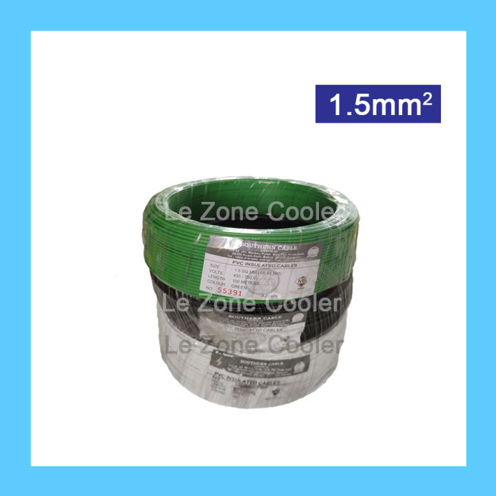 Southern Cable PVC Insulated Cable Wire - 1.5mm , 100m | Lazada