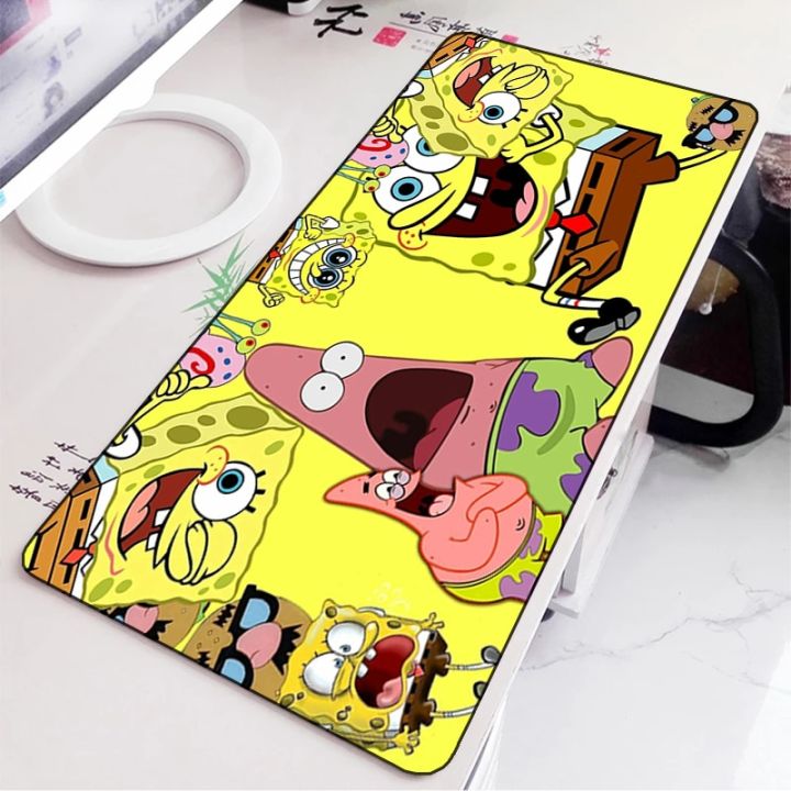 Spongebobs Large Mouse Pad Anime Gaming Laptops Keyboard Mat Pc ...