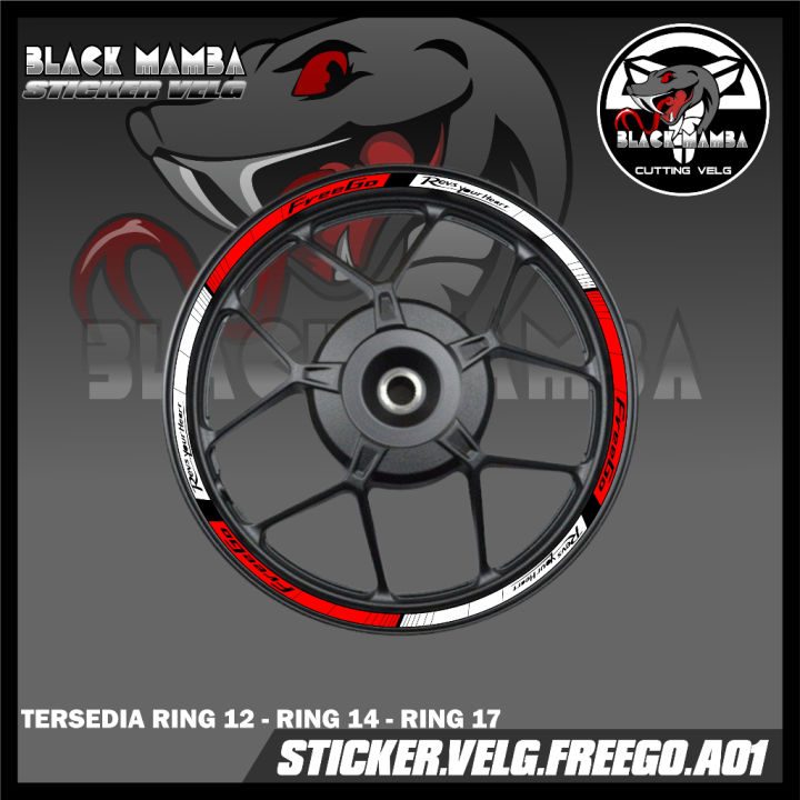 STICKER VELG FREEGO - STIKER LIS LIST VARIASI BAN/VELG FREEGO A01 ...