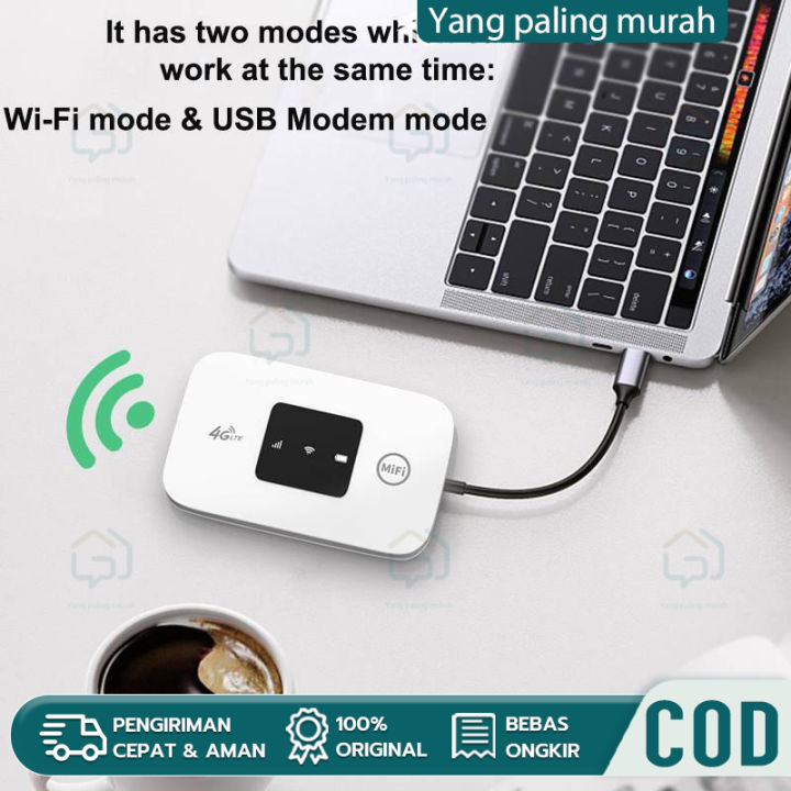 Wifi Portable Modem Wifi 4G All Operator Sim Card 150Mbps/2100mAh ...