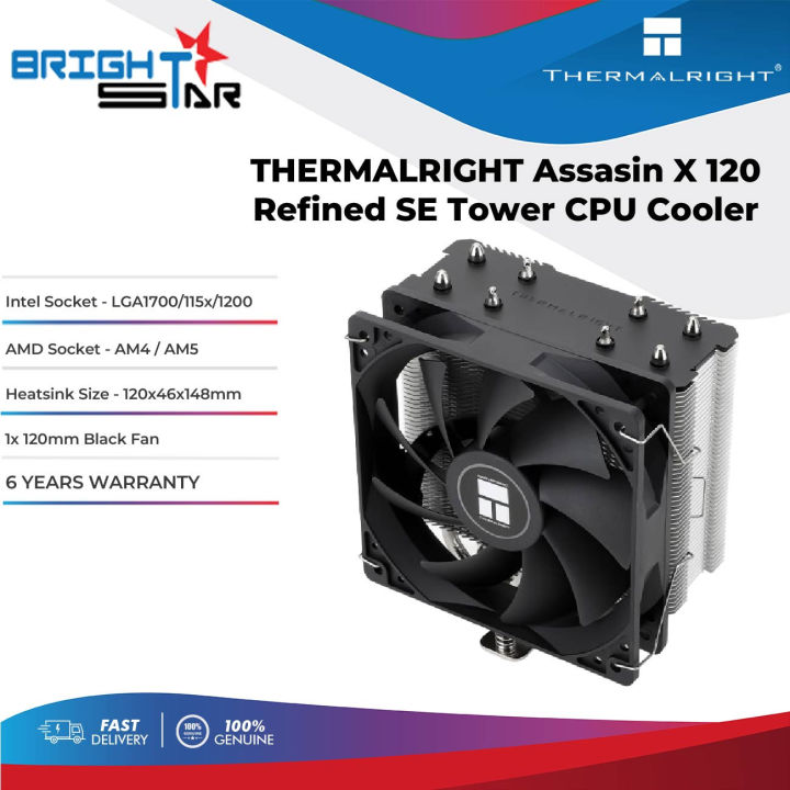 THERMALRIGHT Assassin X 120 Refined SE Tower CPU Cooler | Lazada