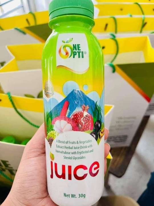 ONE OPTI Juice Herbal Drink (30g) A Blend of Fruits & Vegetables ...
