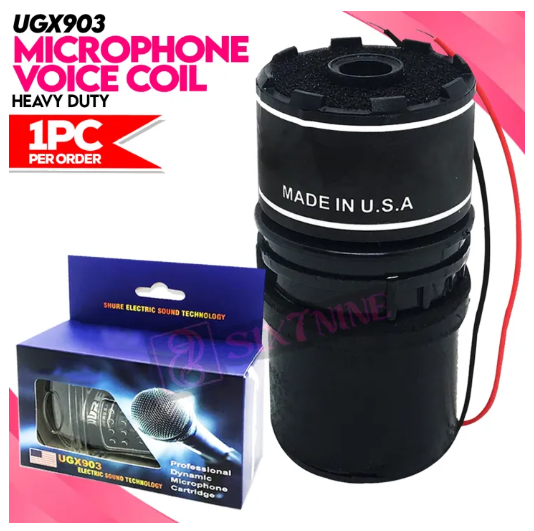 LODA/shur'e Microphone voice coil UGX903 Professional Dynamic ...