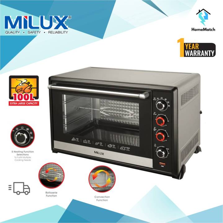 Milux 100L MOT-DS100 ELECTRIC OVEN | Lazada