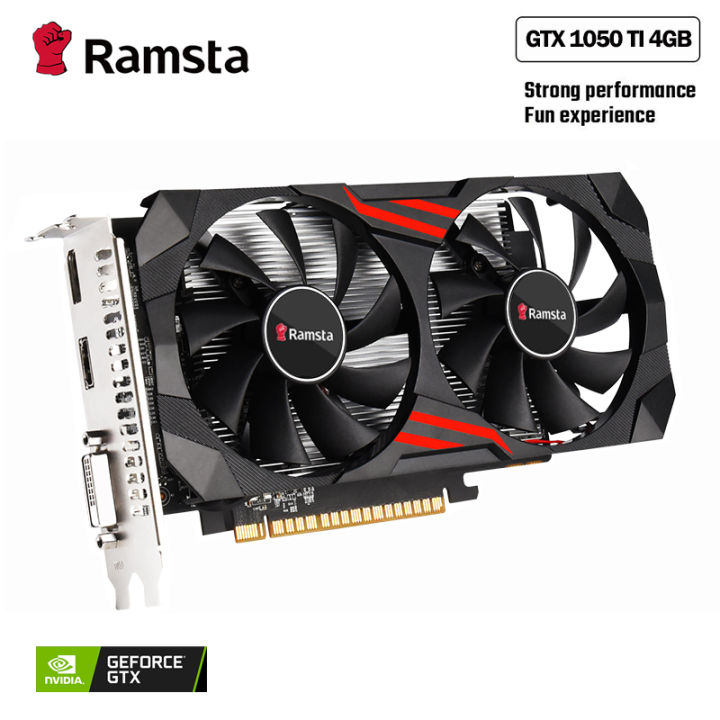 Ramsta GTX750Ti / GTX1050Ti / GT730 Graphics Card 4GB GDDR5 Nvidea ...