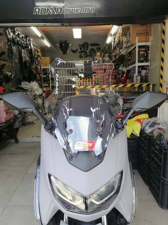 WINDSHIELD HIGH RISE ICON BRAND FOR NMAX V2 2020 NMAX V2.1 2021 | Lazada PH