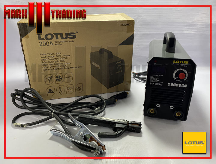 Lotus Heavy Duty Arc Inverter Welding Machine 200A (LTIW200D) | Lazada PH
