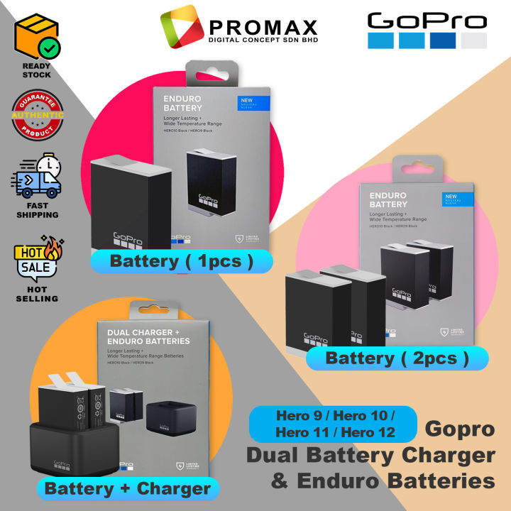 GOPRO Enduro Battery + Dual Battery Charger / Rechargeable Battery Only ... GOPRO Enduro Battery + Dual Battery Charger / Rechargeable Battery Only ...