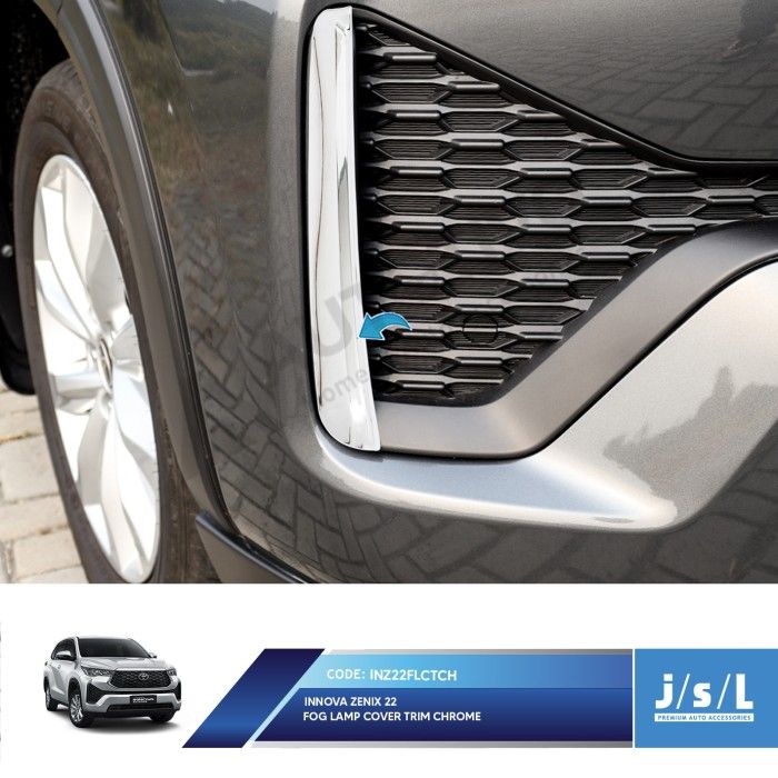 Innova Zenix List Fog Lamp JSL Fog Lamp Cover Trim Chrome | Lazada ...