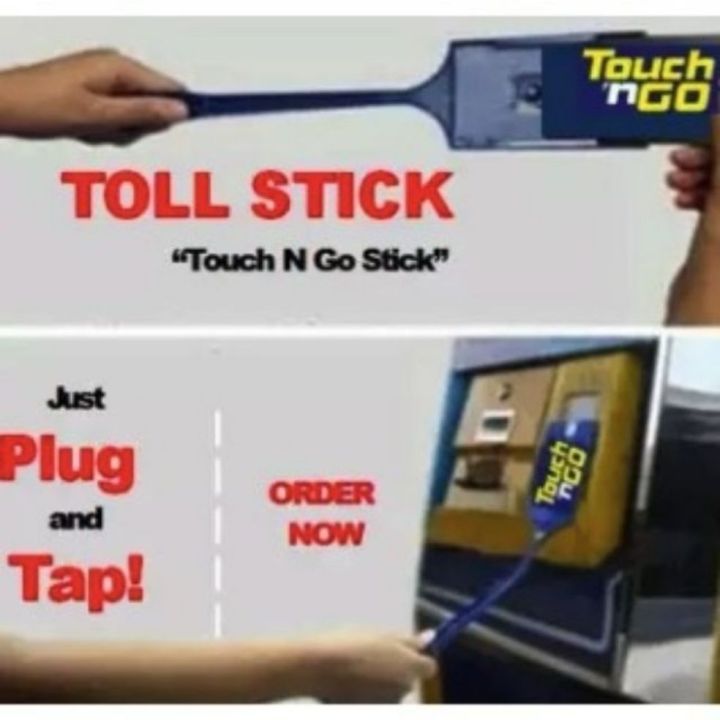 Touch n go stick | tol toll gate card holder | toll stick for parkinge ...