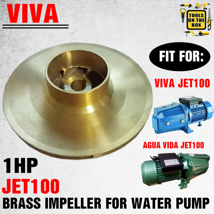 Viva BRASS IMPELLER For Jet 100 or Agua Vida Jet 100 Water Pump | Lazada PH