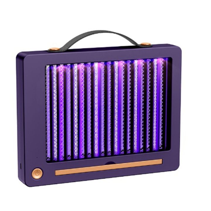 Indoor Electric Bug Zapper, 2000MAh Powerful Fly Bug Zapper Light for ...